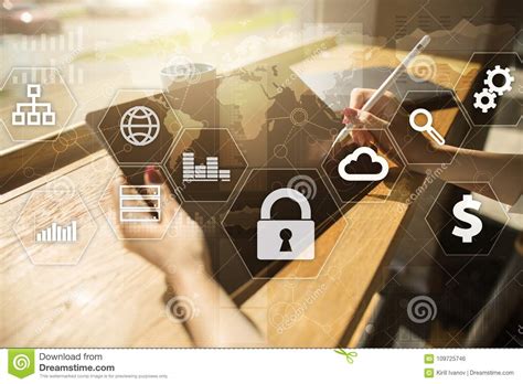 Data Protection Cyber Security Information Safety And Encryption