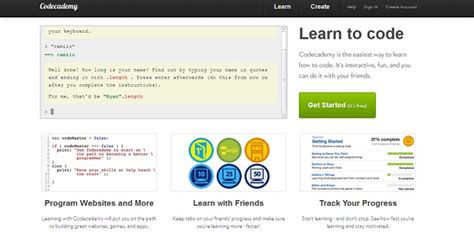 Aprende A Programar Fácilmente Con Codecademy