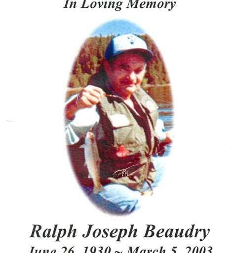 Ralph Beaudry Memorial Quesnel Fhl