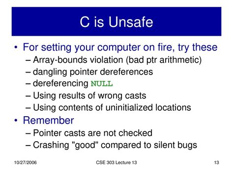 Cse 303 Concepts And Tools For Software Development Ppt Download