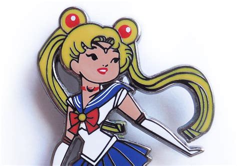 Sailor Moon Enamel Pin Etsy Uk
