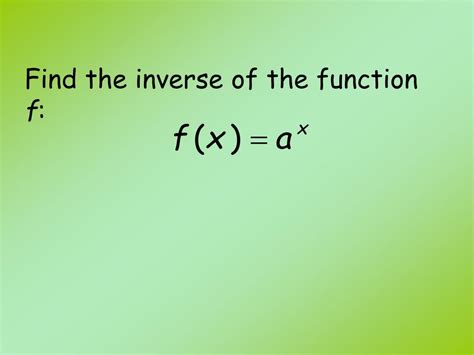 PPT Logarithmic Functions PowerPoint Presentation Free Download ID 423966