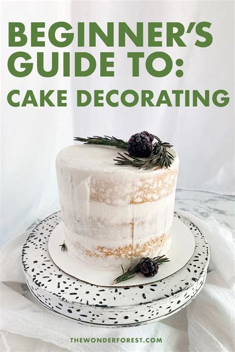 The Ultimate Beginner S Guide To Cake Decorating Cake Decorating For