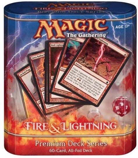Magic The Gathering Premium Deck Series Fire And Lightning Fire