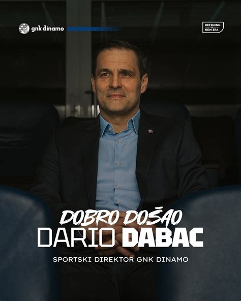Dinamo Zagreb Dario Dabac Nommé Directeur Sportif