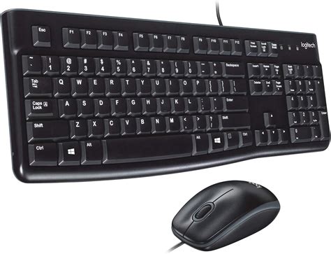 Logitech Mk Keyboard Mouse Combo Plug And Play Standard Key Type Mk Amazon Ca Electronics