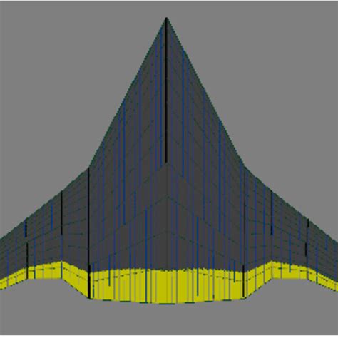 Geometry Model Obtained With The Avl Download Scientific Diagram
