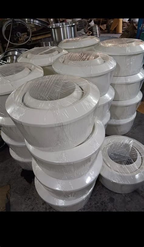 Powder Coated Jet Nozzle Diffuser For Industrial Shape Circular