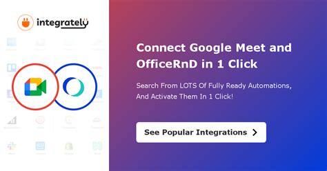 Connect Google Meet OfficeRnD Integrations 2 Integrations
