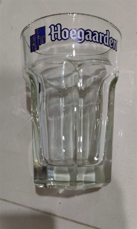 Hoegaarden Huge Solid Glass 500ml And 6 Half Pint Hoegaarden Glasses