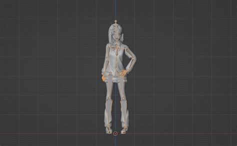 Momo Ayase Dandadan 3d Model By Summerforce Momo Ayase Dandadan 3d Model By Summerforce