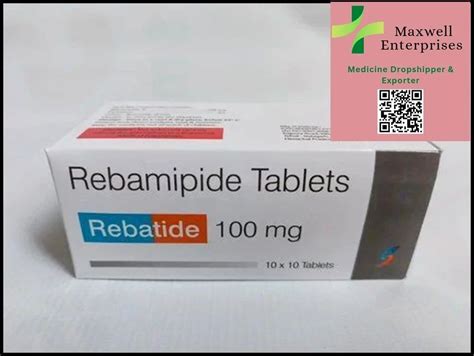 Rebamipide 100mg Tablets At ₹ 245 Strip Nagpur City Nagpur Id 2856801938062