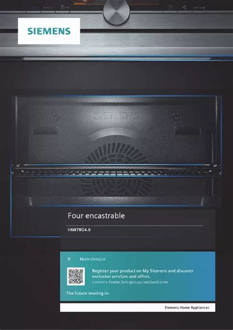 Notice four SIEMENS HN878G4B6B Trouver une solution à un problème
