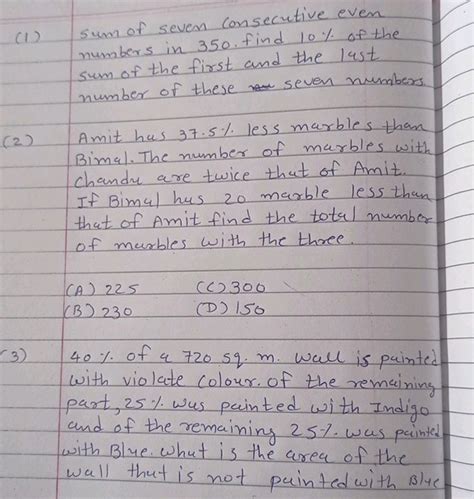 Sum Of Seven Con Secutive Even Numbers In StudyX