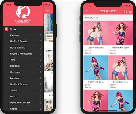 7 Must See Woocommerce Mobile Apps And Themes Mobile App Woocommerce Computer Furniture