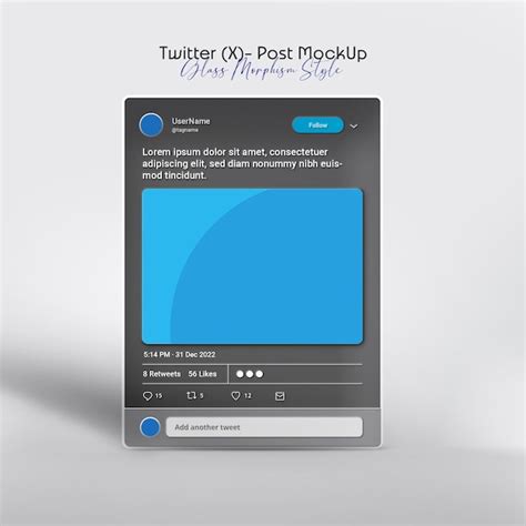 Tweet Twitter Interface Psd High Quality Free Psd Templates For Download