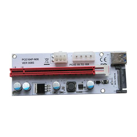 Seitruly Pci E Board Pcie 1 X A 16x Adaptador Extensor Gpu Card Board