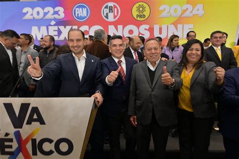 Lista La Alianza Va Por México Pri Pan Y Prd Enfrentarán Juntos Las