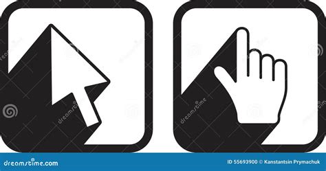 3d Arrow Cursors Set One Cartoon Vector CartoonDealer 10367503