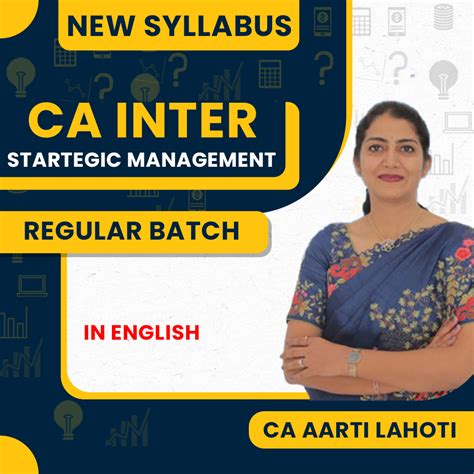 Ca Aarti Lahoti Sm Regular Online Classes In English For Ca Inter
