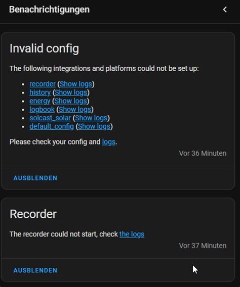 probleme nach update mariadb allgemein simon42 community