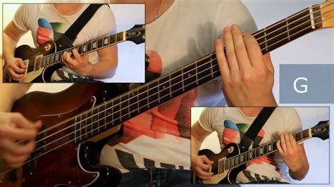Как играть на бас гитаре Лесник - Король и шут ( видеоурок Guitar riffs ...