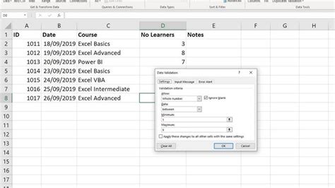 6 Excel Spreadsheet Data Validation Youtube How To Create A Drop Down