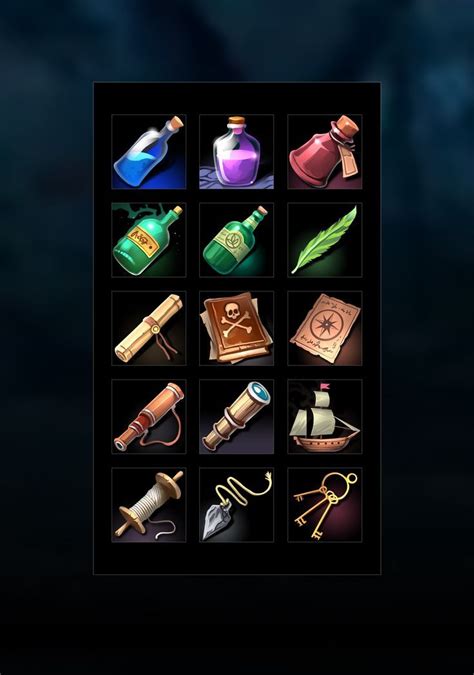 RPG Loot Icons 11 Rpg Icon Game Design