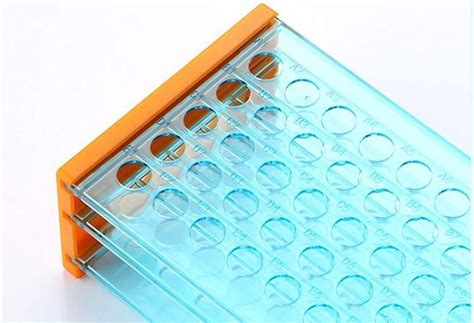 Buy MILEE Packs Plastic Test Tube Rack Holes Lab Test Tube Rack Holder For Mm Test Tubes
