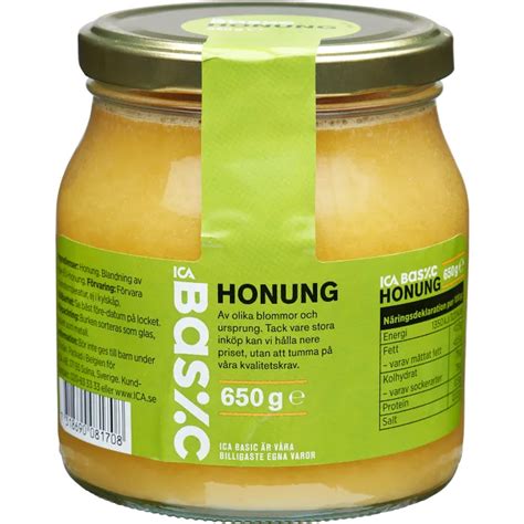 Honung 650g ICA Basic Handla mat online från din lokala ICA butik
