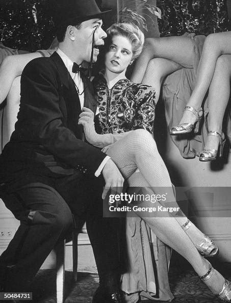 Impressionist Dean Murphy Trying To Impress A Chorus Girl At The News Photo Getty Images