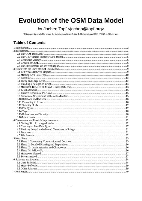 File 2022 08 15 Study Evolution Of The Osm Data Model By Jochen Topf CC BY SA 4 0 Pdf