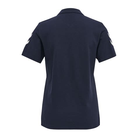 Hummel Hmlgo Cotton Poloshirt Damen Blau F7026 Blau