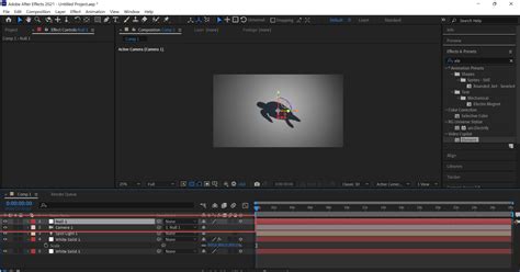 Как работать с 3d в After Effects Element 3d