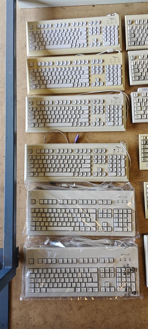 Another Nice Haul At Work 2 Ibm Keyboars They Stood Strong All These