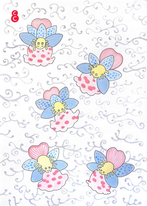 Dibujo Flores Y Arañas Cecilia Candia Diderotart