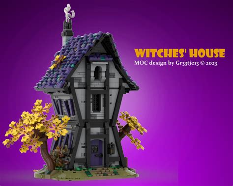 Lego Moc Witches House By Gr33tje13 Rebrickable Build With Lego