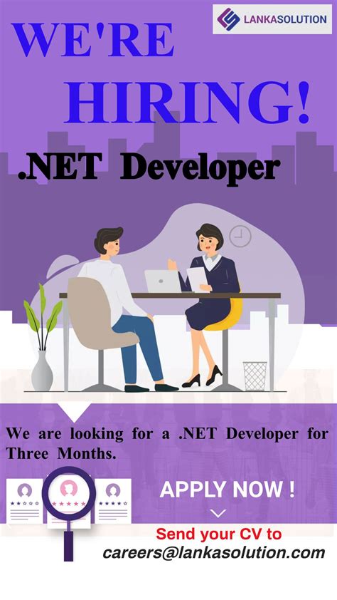 Sanduni Jayasinghe On Linkedin Hiring Dotnetdeveloper Dotnet Itjobs Jobs2023 Hring