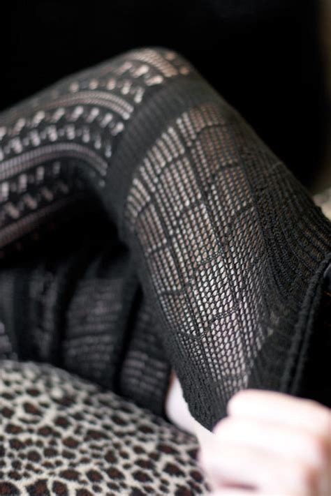 Pointelle Scrunch Top Knee Socks Sock Dreams