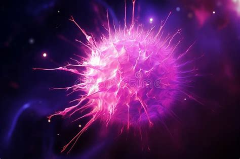 Scientific Exploration Detailed Observation Of Viral Structures Under
