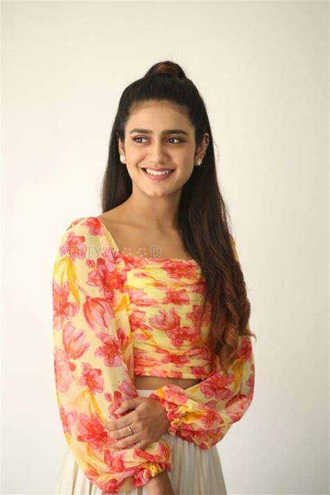 Actress Priya Prakash Varrier At Ishq Movie Interview Pictures 28