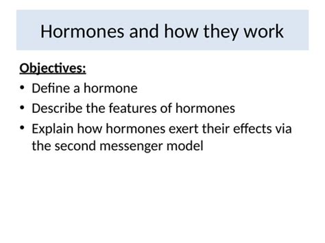 Second Messenger Model And Glucagon Action Teaching Resources