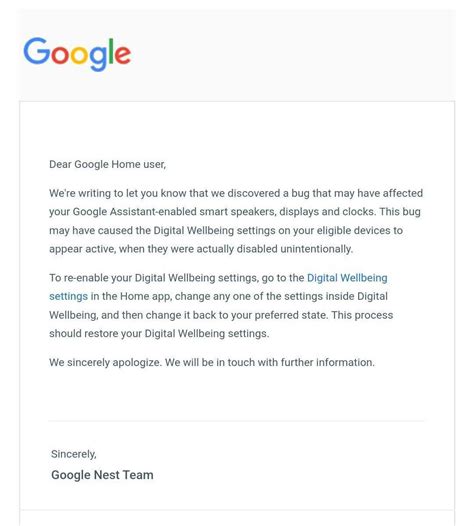 Google Is Sending Out Mysterious Emails Warning Of A Problem With The Google Assistant