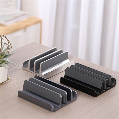 笔记本电脑立式支架立式收纳整理架通用游戏本平板铝合金桌面底座 阿里巴巴