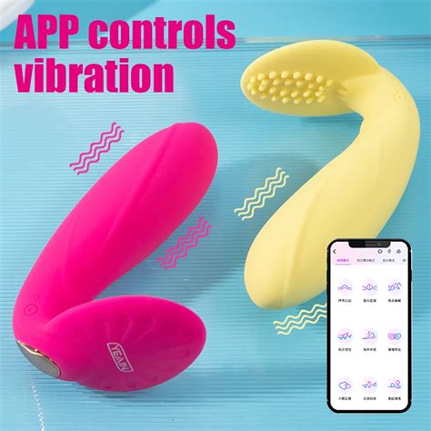 App Bluetooth Control Vibrator For Women Clitoris G Spot Dildo Massager With 2 Motors Vibrating