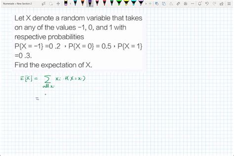 Let X Denote A Random Variable That Takes On Any Of The Values And With Respective
