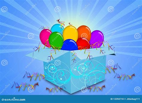 Box Of Fun Stock Illustration Illustration Of Decorative 13394710