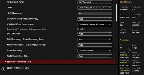 Asus Z790 E I7 13700k Bios Settings Album On Imgur