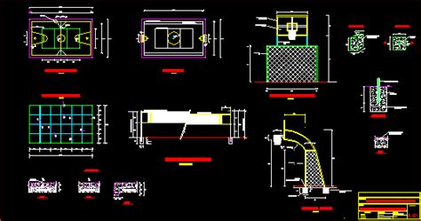 Detail Sport Flagstone Multi Uses Dwg Detail For Autocad Designs Cad