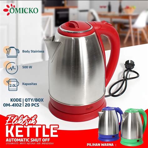 Jual Teko Listrik Omicko 2lt Shopee Indonesia